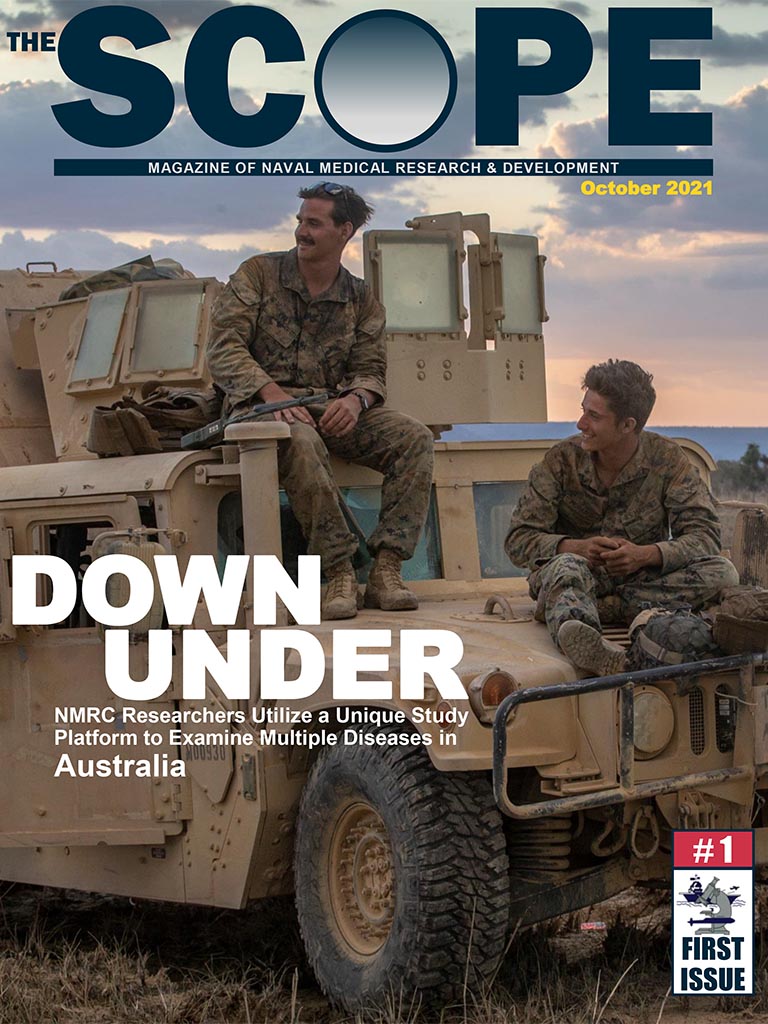Navy Medicine > Naval Medical Research Command > News > SCOPE Magazine