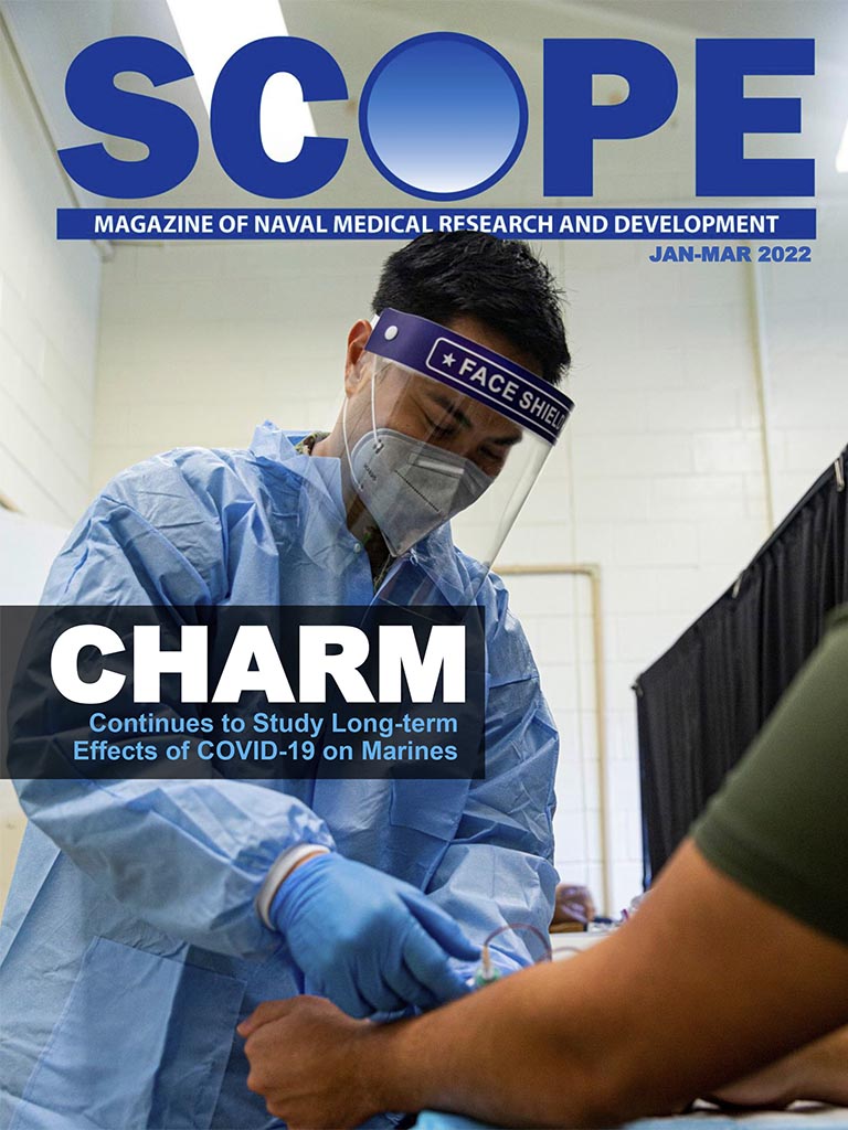 Navy Medicine > Naval Medical Research Command > News > SCOPE Magazine